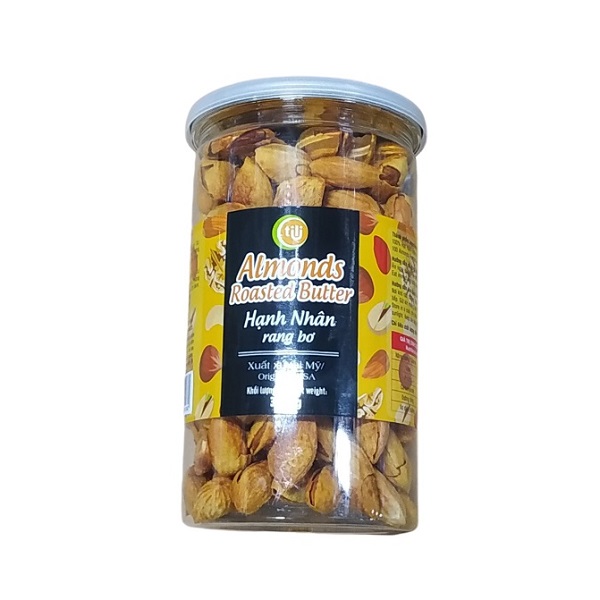 Hạnh Nhân Rang Bơ Tili Tili 300g