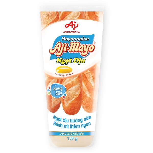 Xốt Mayonnaise Ajinomoto Aji-Mayo Dịu Ngọt 130g