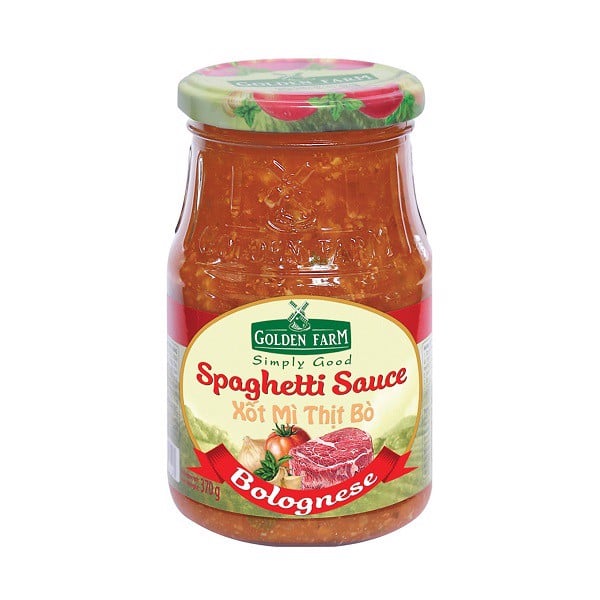 Xốt Mì Spaghetti Golden Farm Vị Thịt Bò 370g
