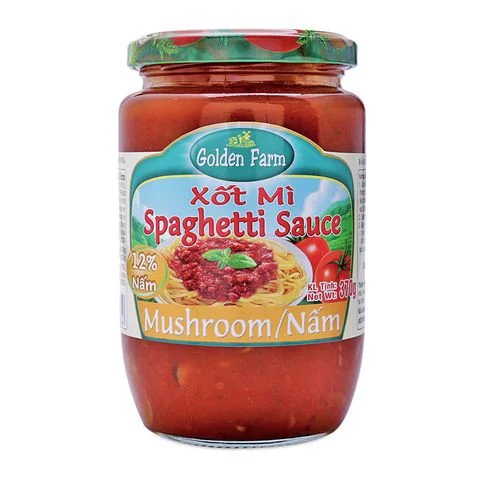 Sốt Spaghetti Golden Farm Vị Nấm 370g