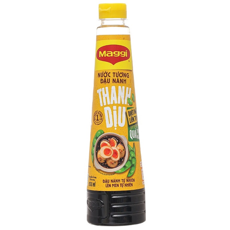 Nước Tương Đậu Nành Maggi Thanh Dịu 300ml