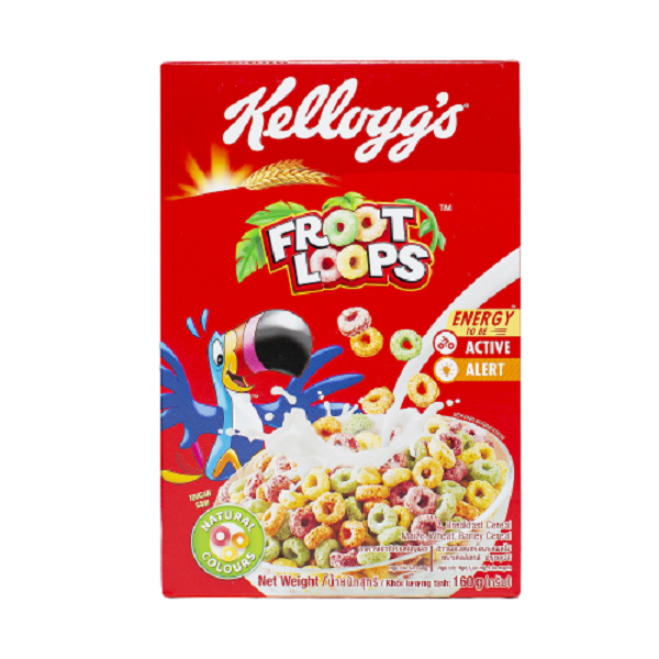 Ngũ cốc Froot Loops Kellogg's 150g đủ chất dinh dưỡng | AEONESHOP