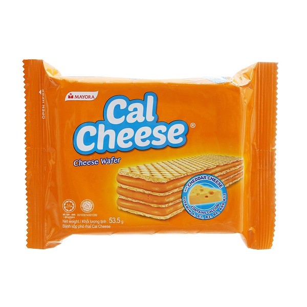 Bánh xốp nhân phô mai Cal Cheese 53,5G giá tốt Tháng 12/2025