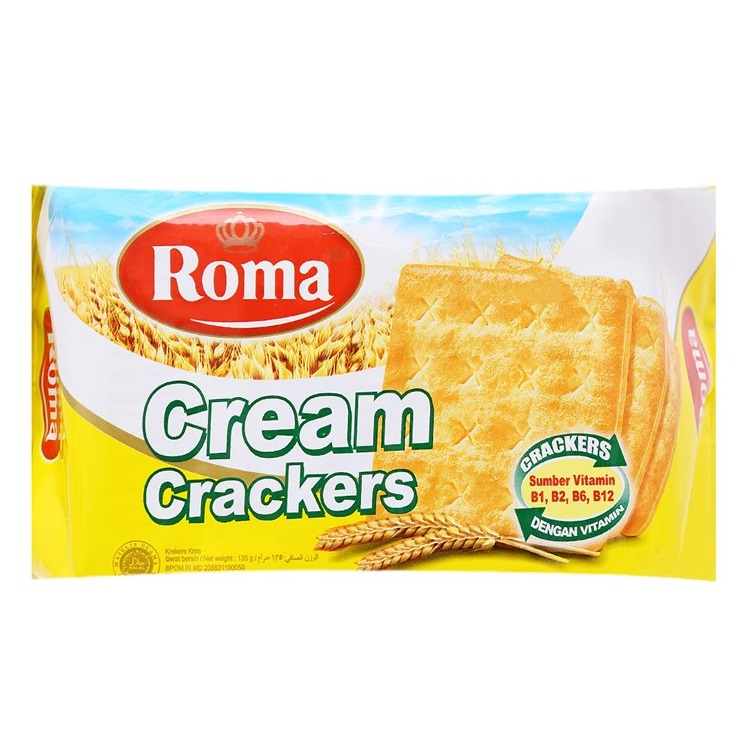 Bánh Cream Crackers Roma 135g
