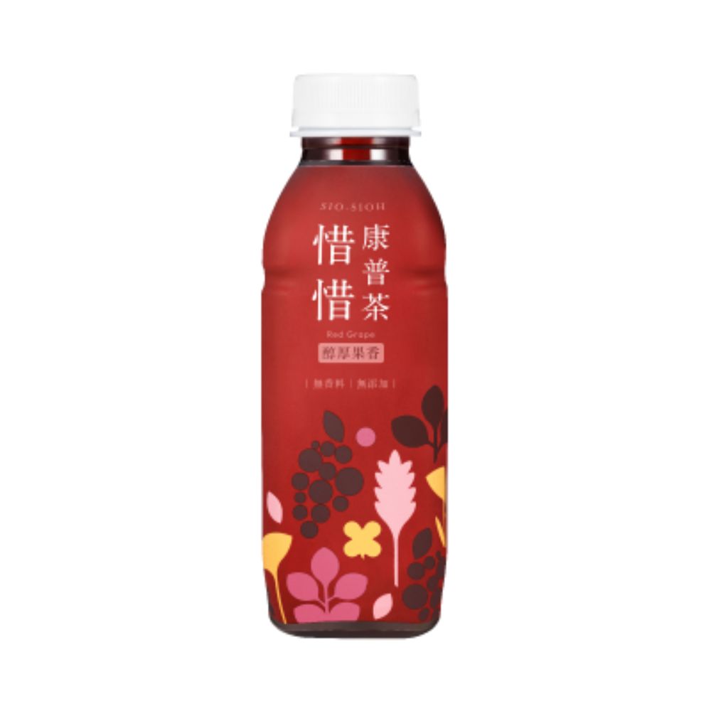 Trà Kombucha Sio-Sioh Vị Nho Đỏ 420ml