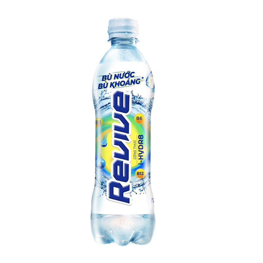 Nước ngọt Revive bù khoáng có ga chai 500ml