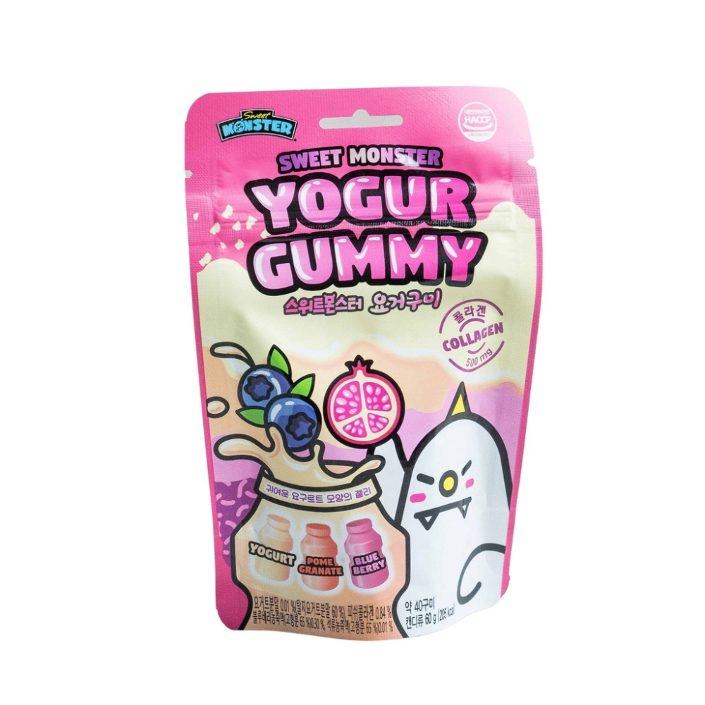 Kẹo Gummy Monster Sữa Chua Bổ Sung Collagen 60g