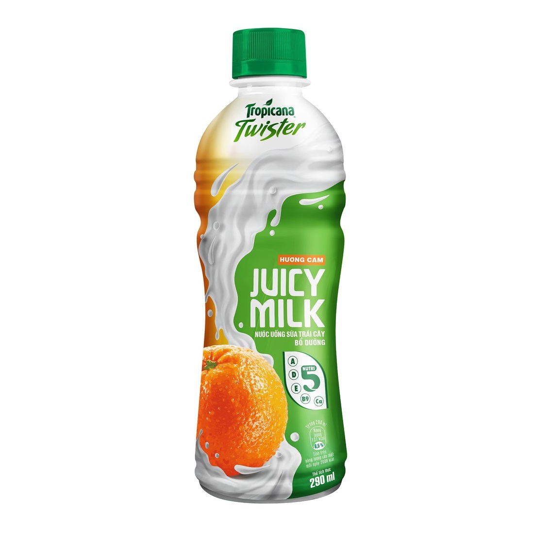 Nước Trái Cây Sữa Cam Twister Juicy Milk 320ml