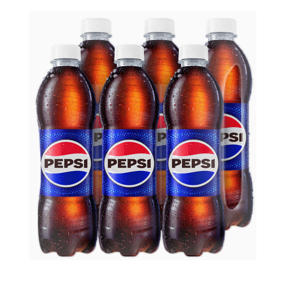Lốc 6 Chai Pet Pepsi 390ml x6