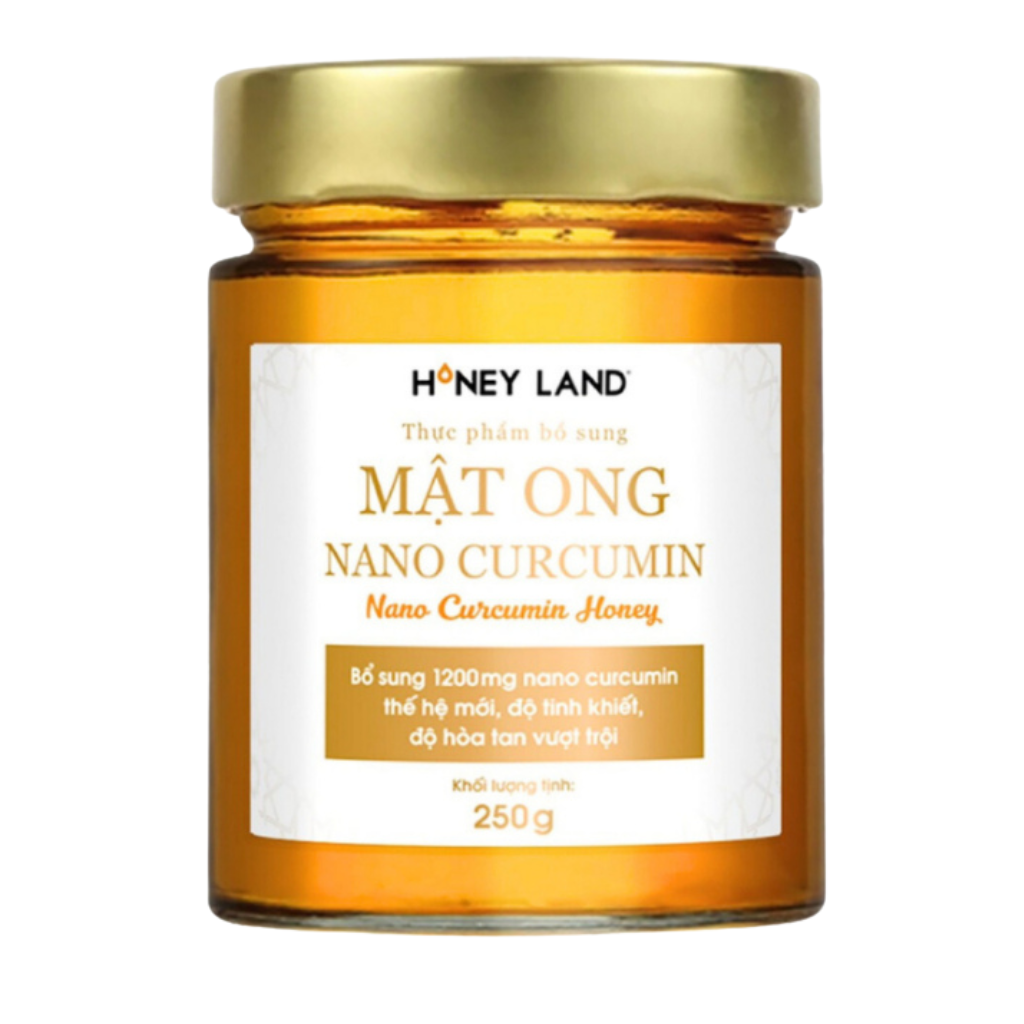Mật Ong Nano Curcumin Honeyland 250g