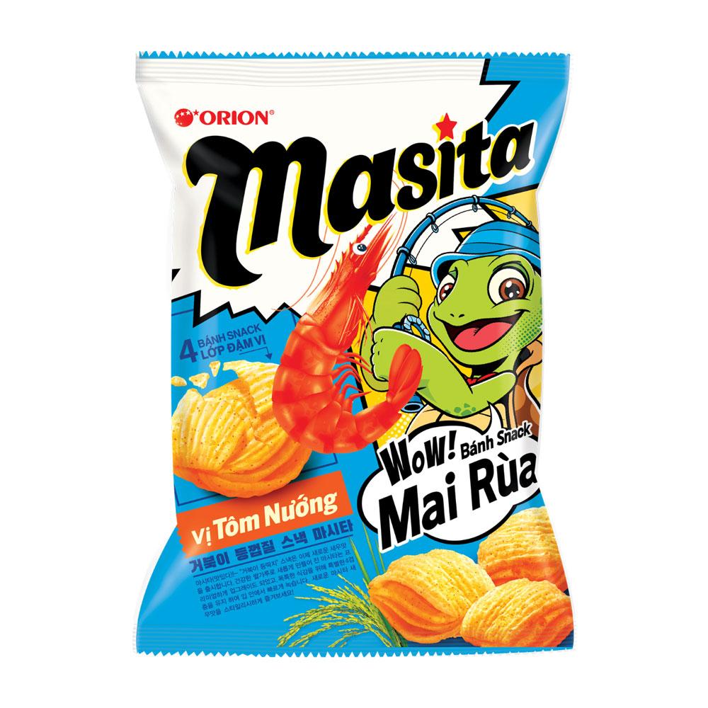Snack Masita Vị Tôm Nướng 60g