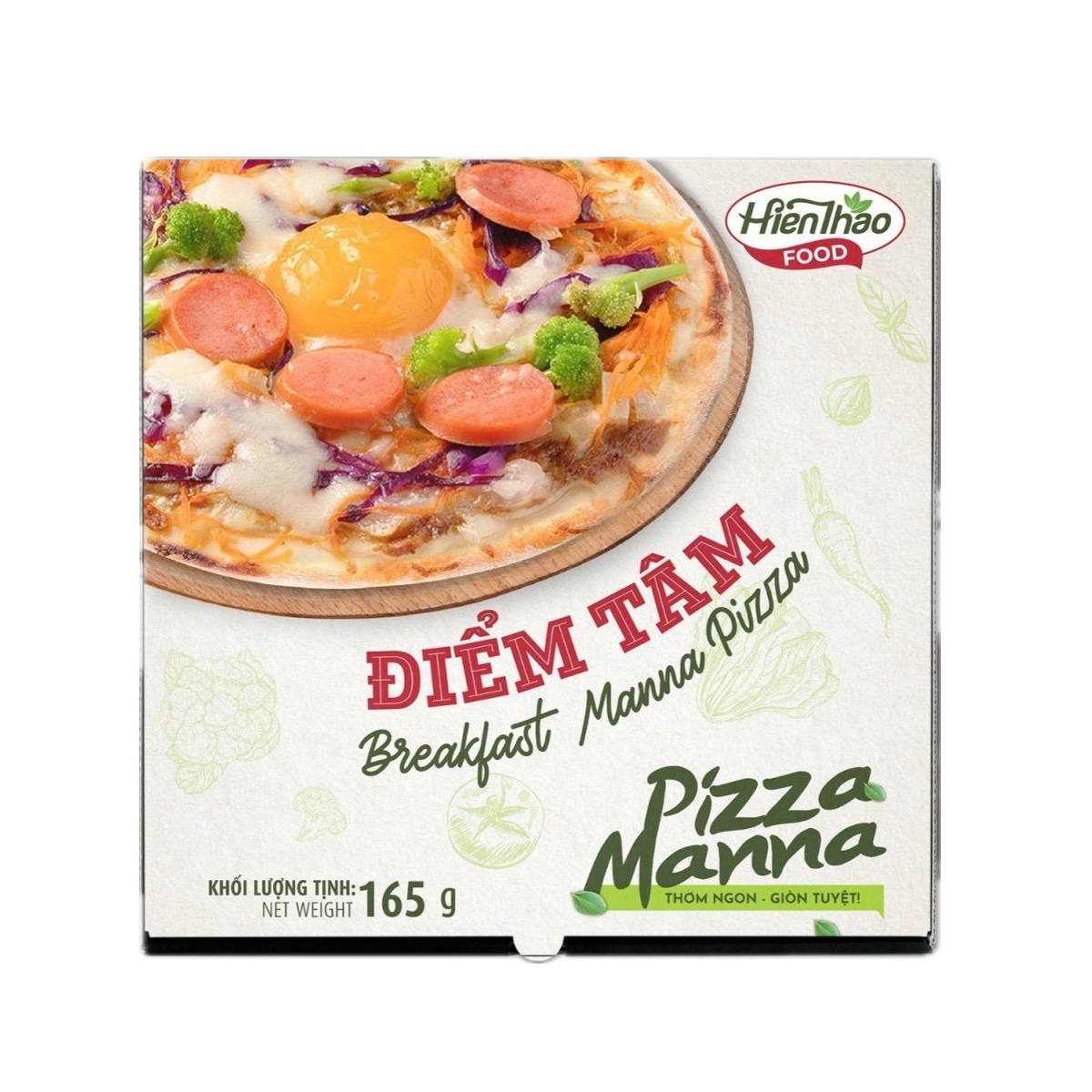 Pizza Manna Điểm Tâm 165g