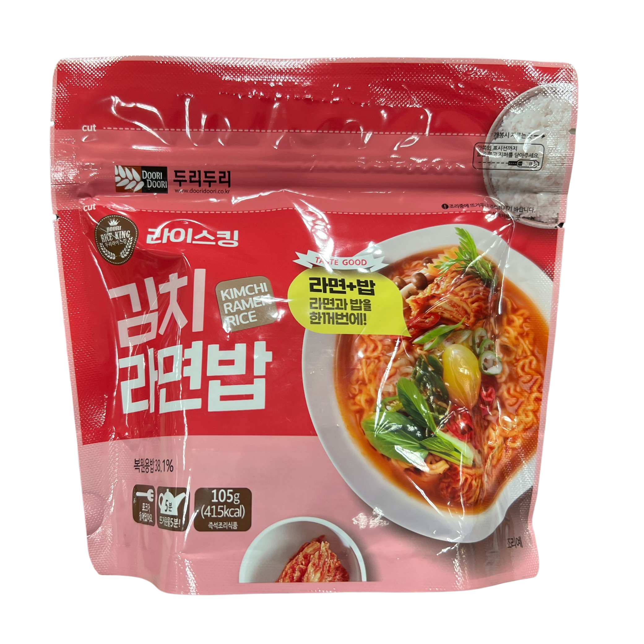 Mì Ramen Cơm Trộn Doori Vị Kim Chi 105g