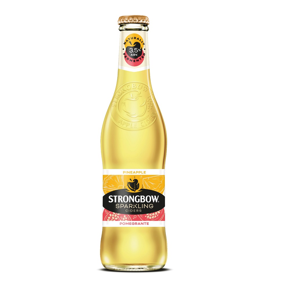 Nước Táo Lên Men Strongbow Vị Thơm Lựu