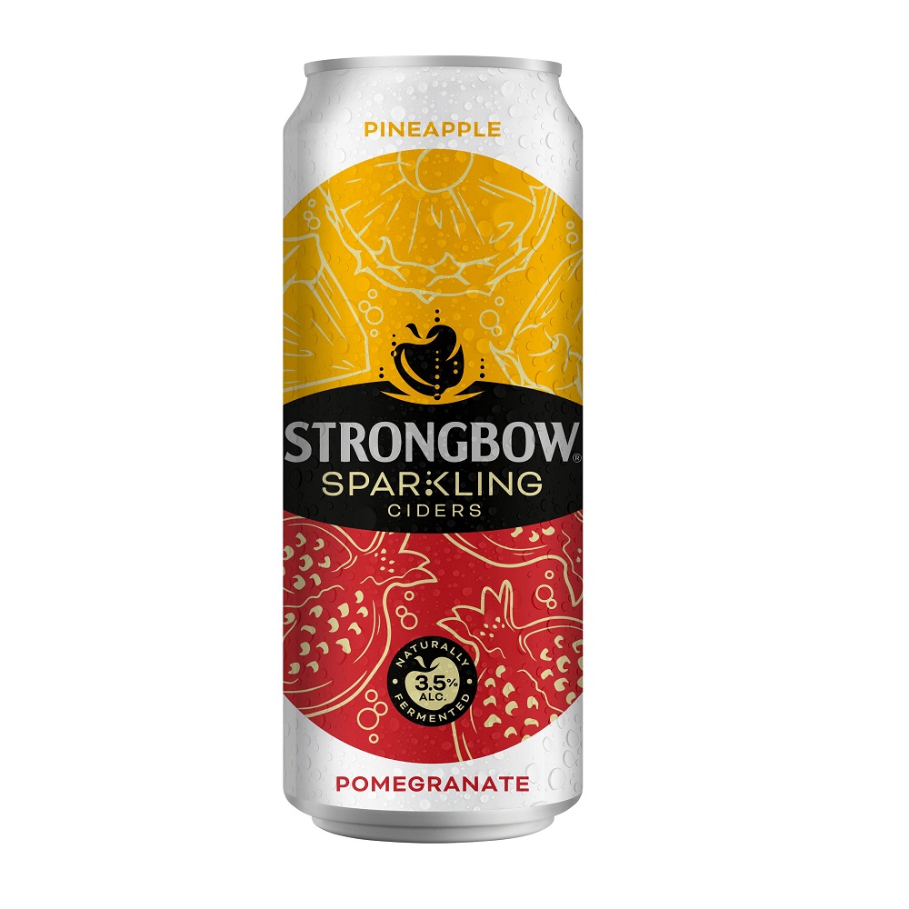 Nước Táo Lên Men Strongbow Vị Thơm Lựu