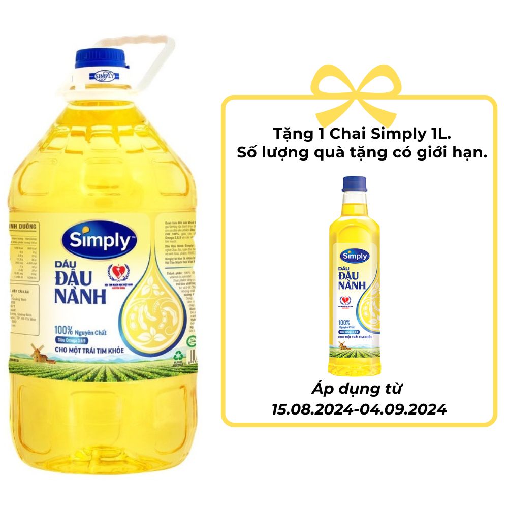 Dầu Đậu Nành Simply 5L