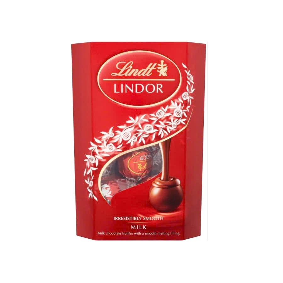 Socola Cornet Milk Lindt Lindor 200g