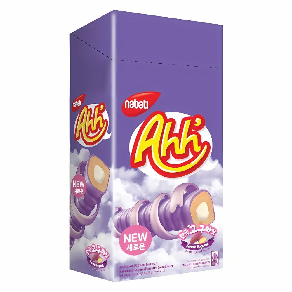 Nabati bánh snack phủ kem goguma Ahh 90g giá tốt tại AEONESHOP