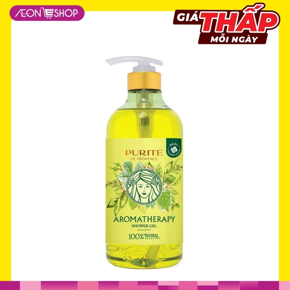 Sữa Tắm Purité By Prôvence Thư Giãn Tinh Dầu Hương Thơm Aroma 850ml