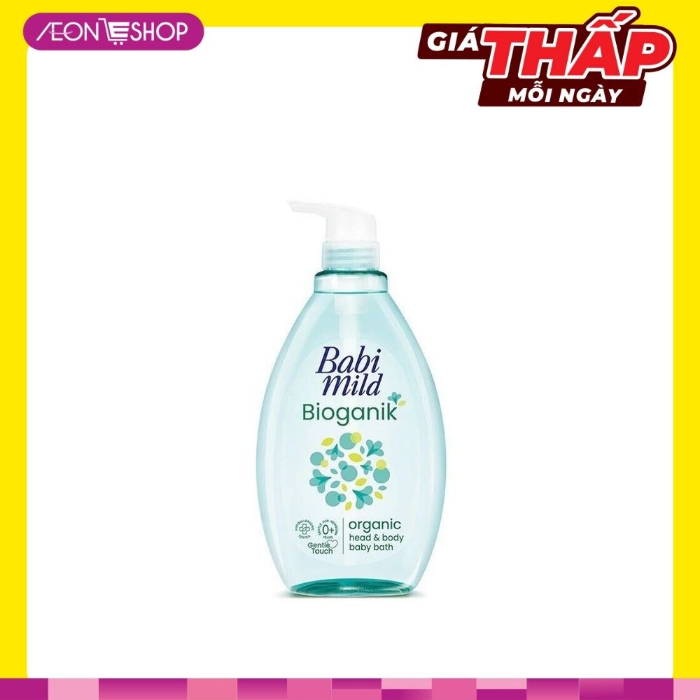 Sữa Tắm Trẻ Em Babi Mild Pure Natural 800ml