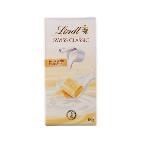 Socola Lindt Trắng Truyền Thống Thanh 100g