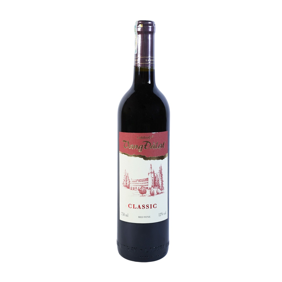 Vang Đỏ Đà Lạt Classic 750ml