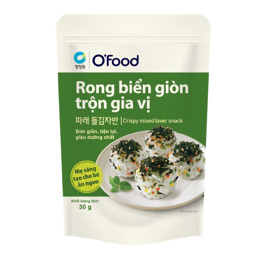 Rong Biển Giòn O'Food Trộn Gia Vị 30g