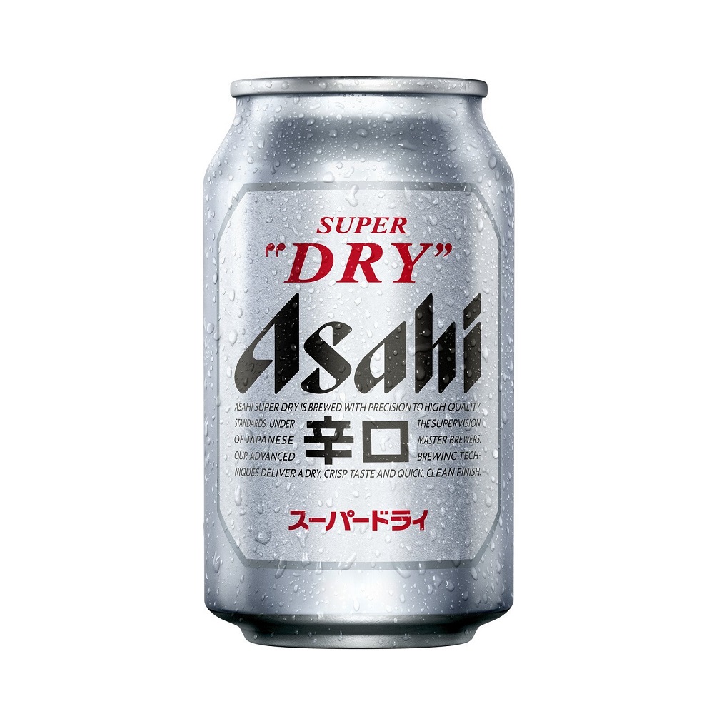 Bia Nhật Asahi Super Dry 5% lon 330ml giá tốt tại AEONESHOP