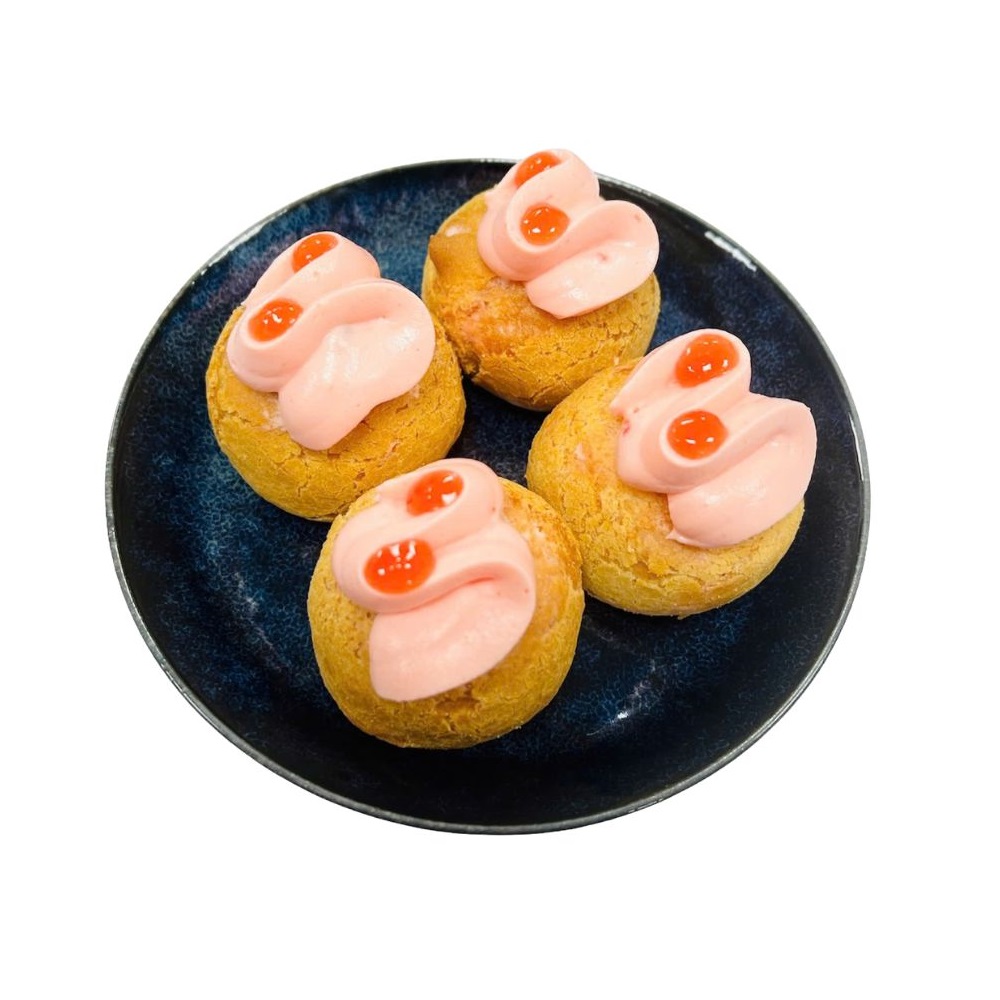 Combo 4 Cái Bánh Su Dai Kem Ổi Hồng