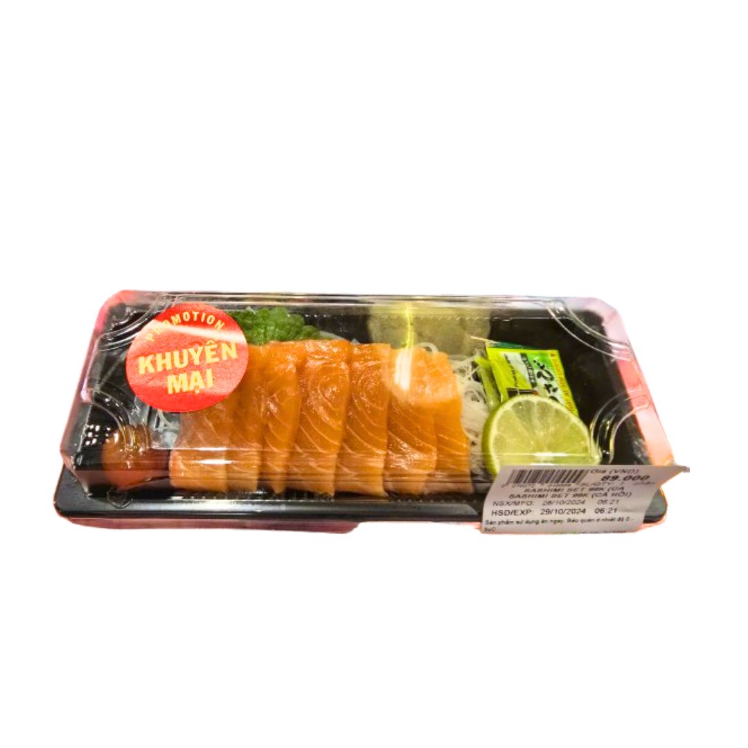 Sashimi Cá Hồi Set 130g