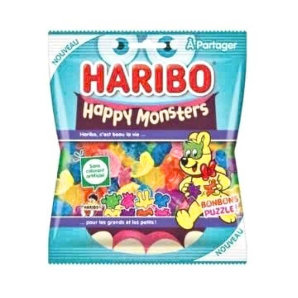 Kẹo Dẻo Happy Monster Haribo 80g