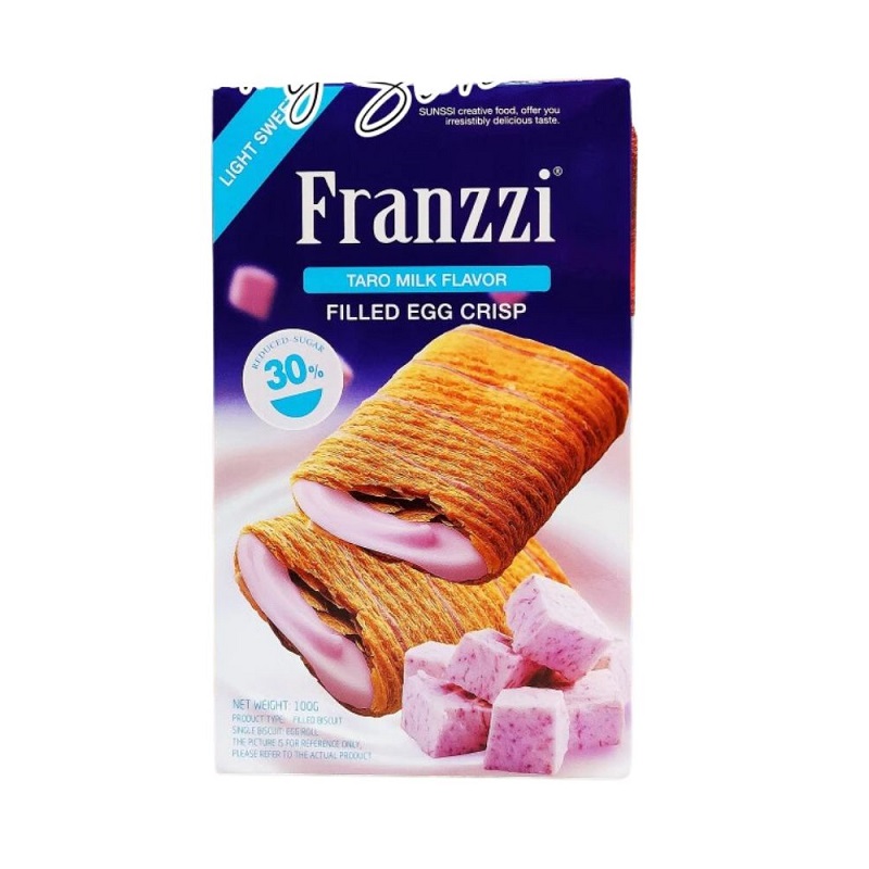Bánh Cuộn Trứng Vị Sữa Khoai Môn Franzzi 100g