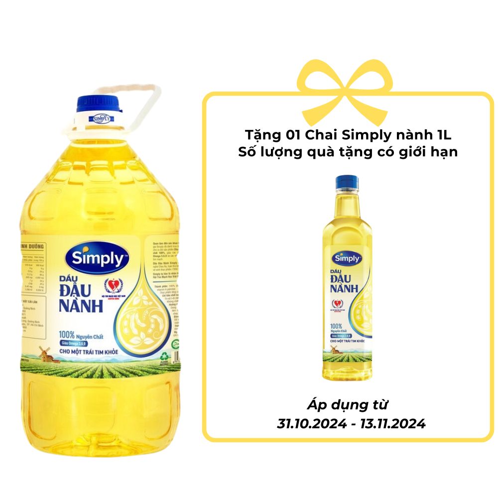 Dầu Đậu Nành Simply 5L