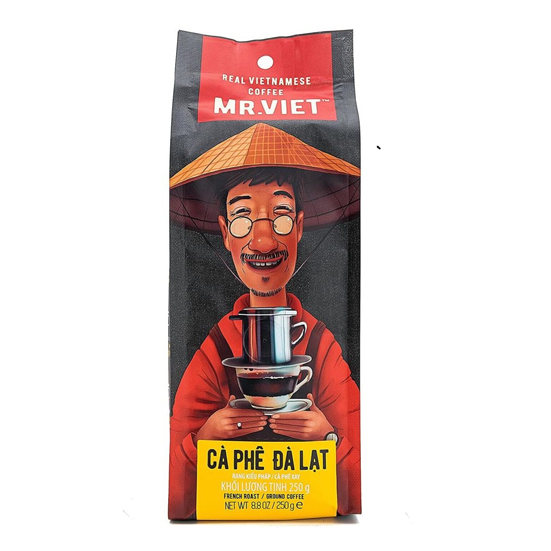 Cà Phê Rang Xay Mr.Viet Đà Lạt 250g