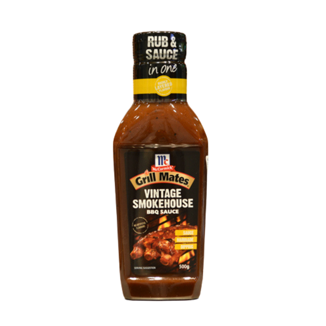 Sốt Ướp BBQ Vintage Smokehouse McCormick 500g