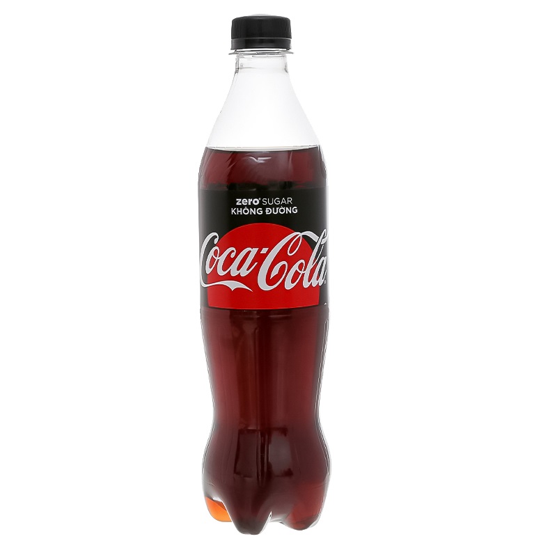 Nước giải khát có gas Coca Cola Zero Pet chai 600ml | AEONESHOP