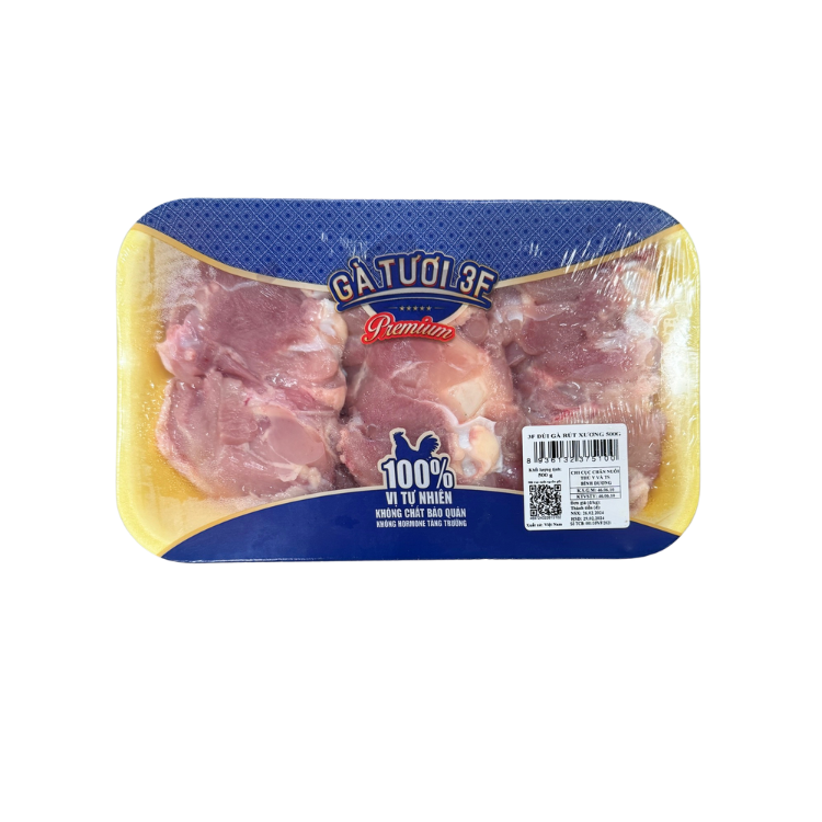 Đùi Gà Rút Xương 3F 500g