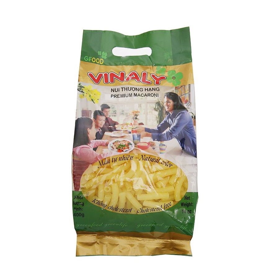 Nui Ống Vinaly Thượng Hạng 400g