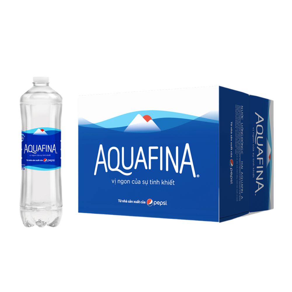 Thùng 12 Chai Nước Aquafina 1.5L