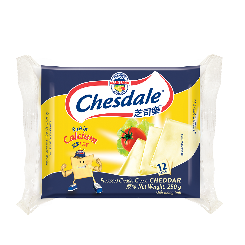 Phô Mai Lát Chesdale Vị Sữa Anchor 250g