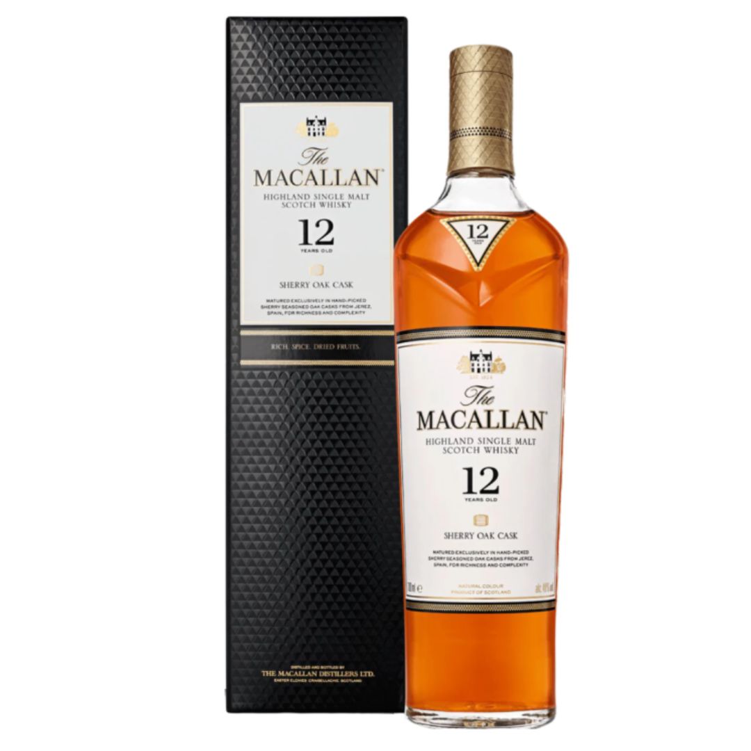 Rượu Macallan Sherry Oak Cask 12Y 40% 700ml