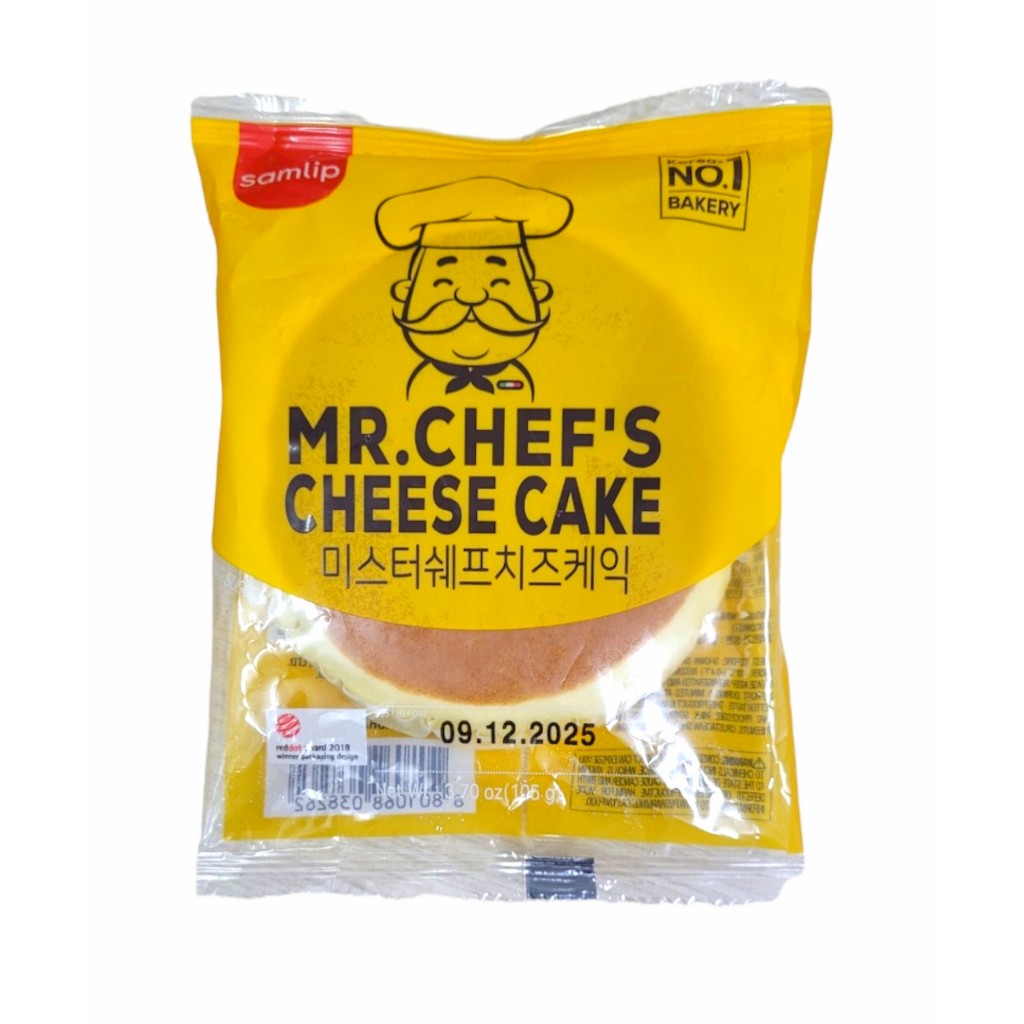 Bánh phô mai ông già Mr.Chef's 105g giá tốt Tháng 10/2025