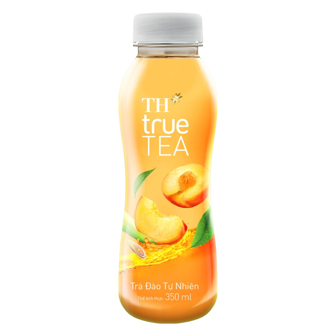 Trà Đào Tự Nhiên TH True Tea 350ml