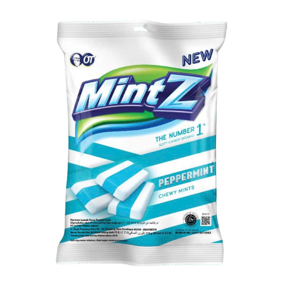 Kẹo Peppermint Mintz 115g