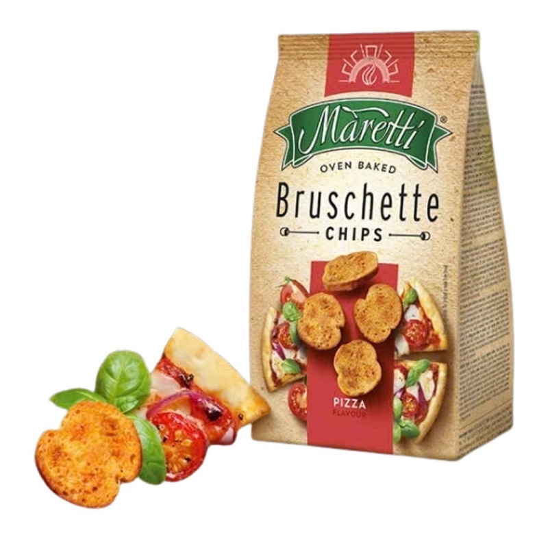 Bánh Mì Nướng Bruschette Vị Pizza Maretti 70g