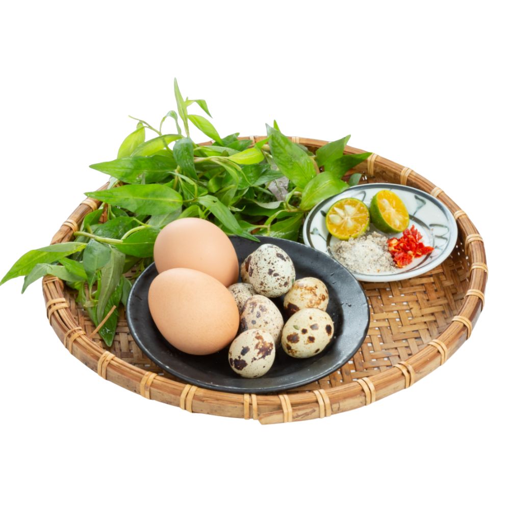 Trứng Gà Và Trứng Cút Luộc Khay Lớn AEON DELICA 225g