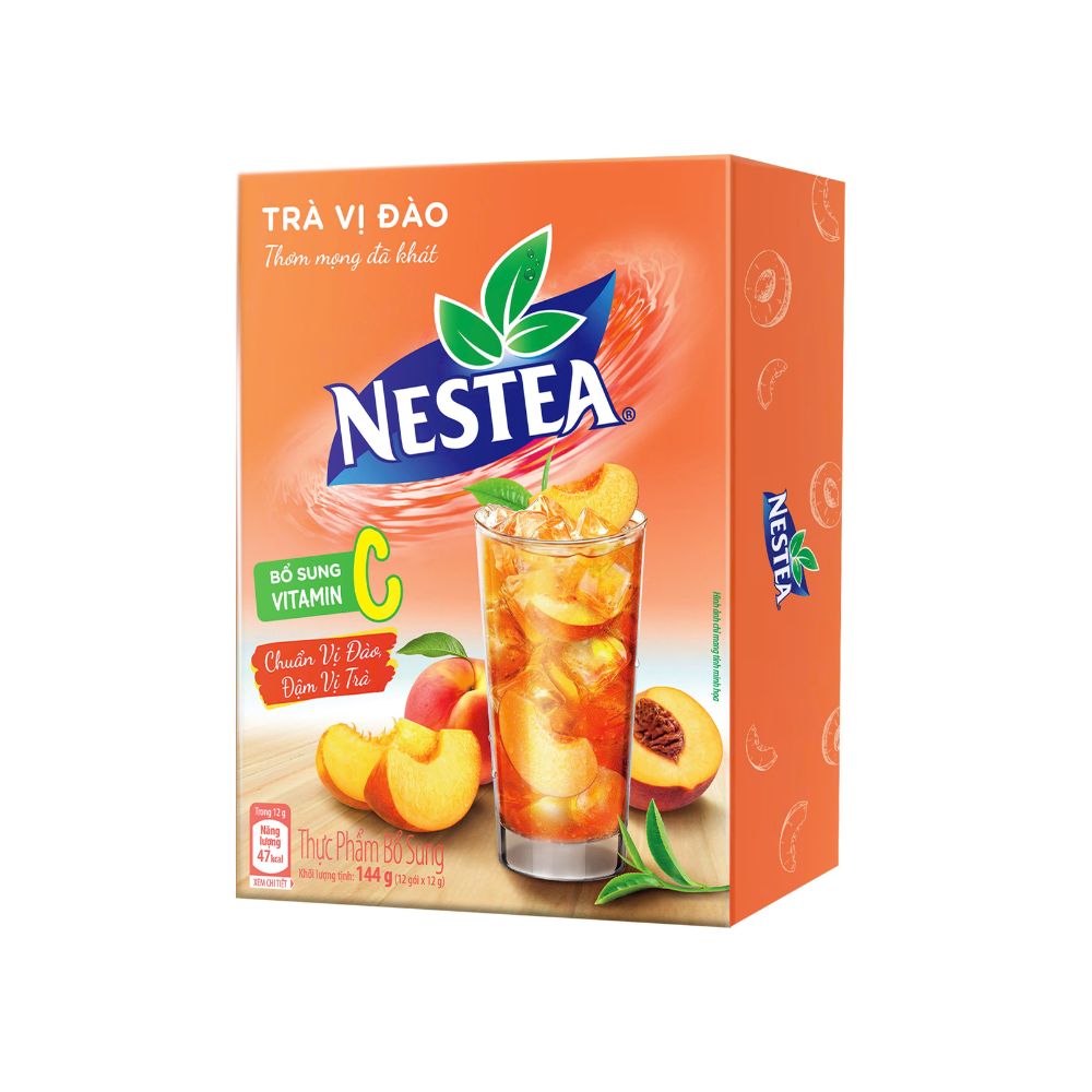 Hộp 12 Gói Trà Nestea Vị Đào 12g