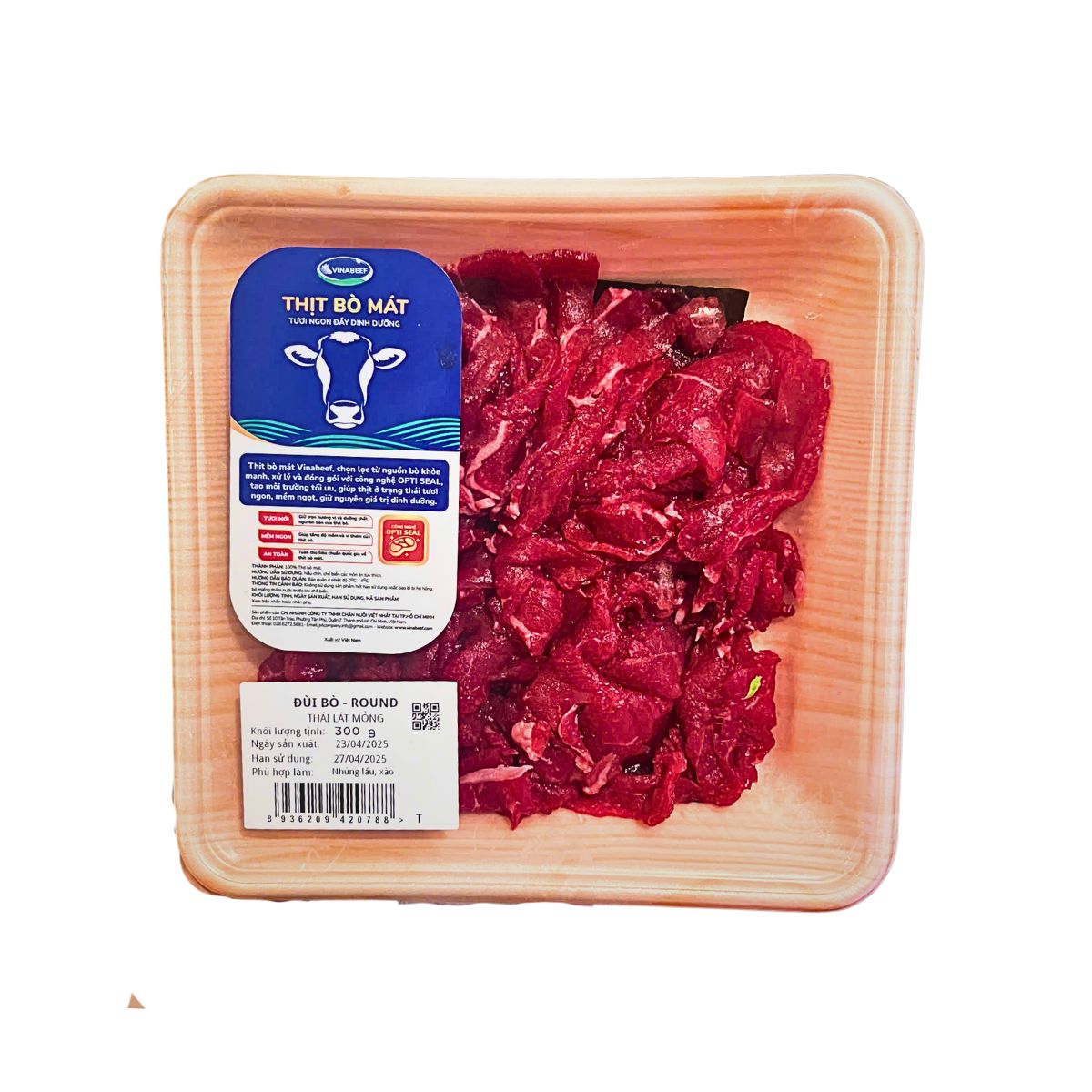 Đùi Bò Vinabeef Plus Thái Lát 200g