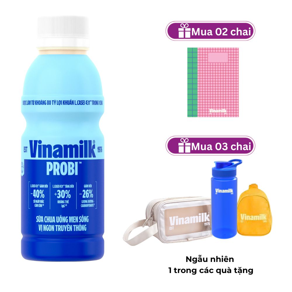 Sữa chua uống Vinamilk Probi chai 700ml giá tốt Tháng 6/2025
