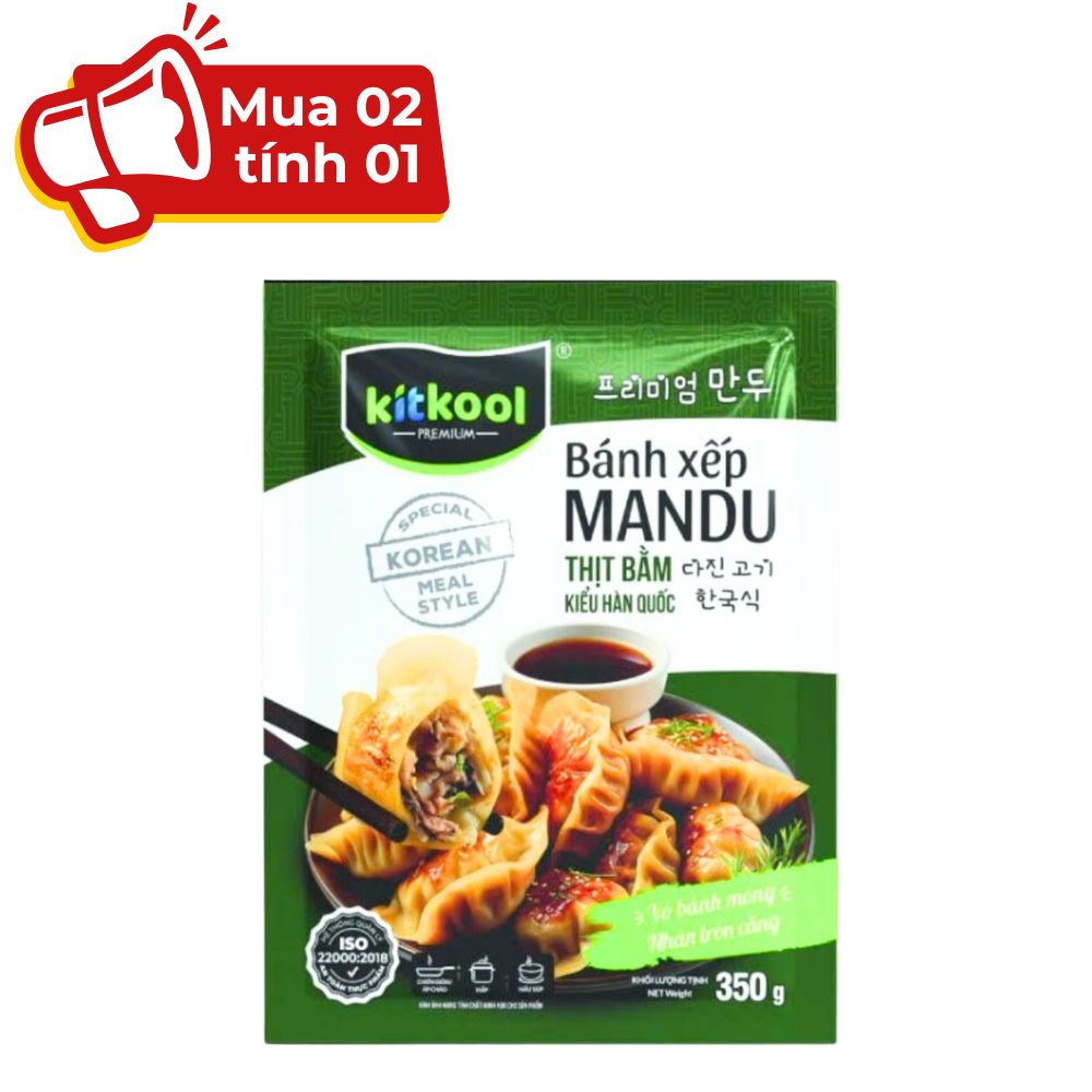 Bánh Mandu Thịt Bằm Hàn Quốc LC Foods 350g